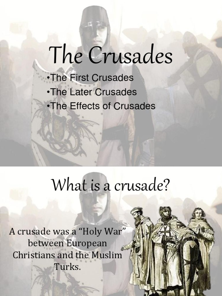 The Crusades: History and Impact | PDF | Crusades | Byzantine Empire