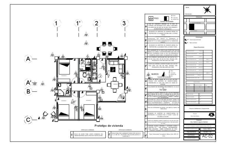 Acabados Modelo2 | PDF | Ingeniería estructural | Sectores Economicos