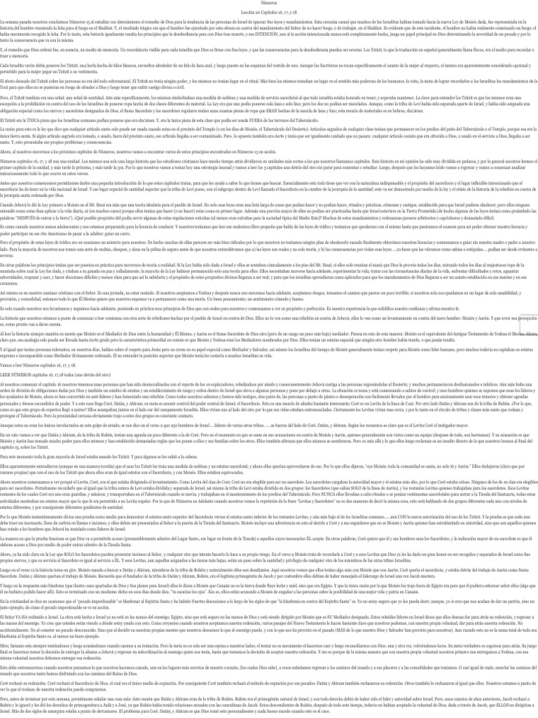 Es MX Text Numbers l20 ch16 ch17 ch18 | PDF | Sacerdote | Moisés
