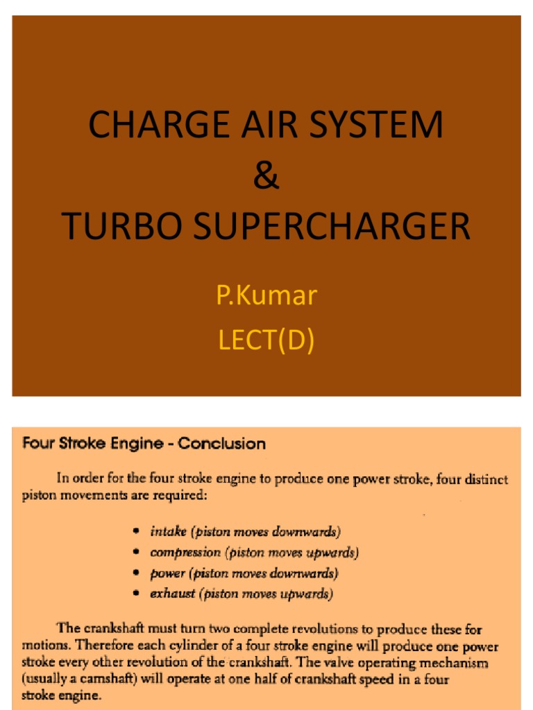 Charge Air System by P.K | PDF | Computers