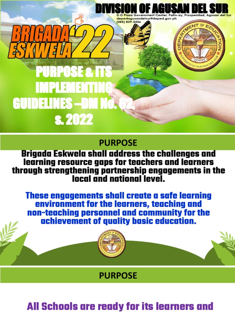 2024 Brigada Eskwela Guidelines