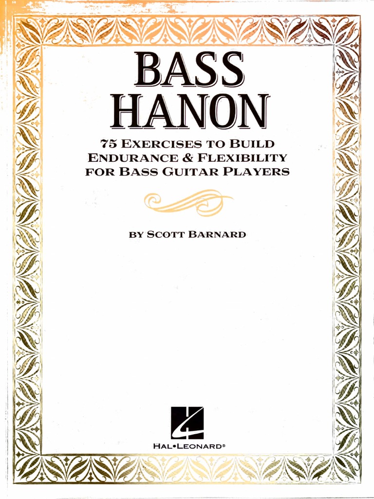 Hanon Exercises for Bass Guitar | PDF | Scale (Music) | Chord (Music)