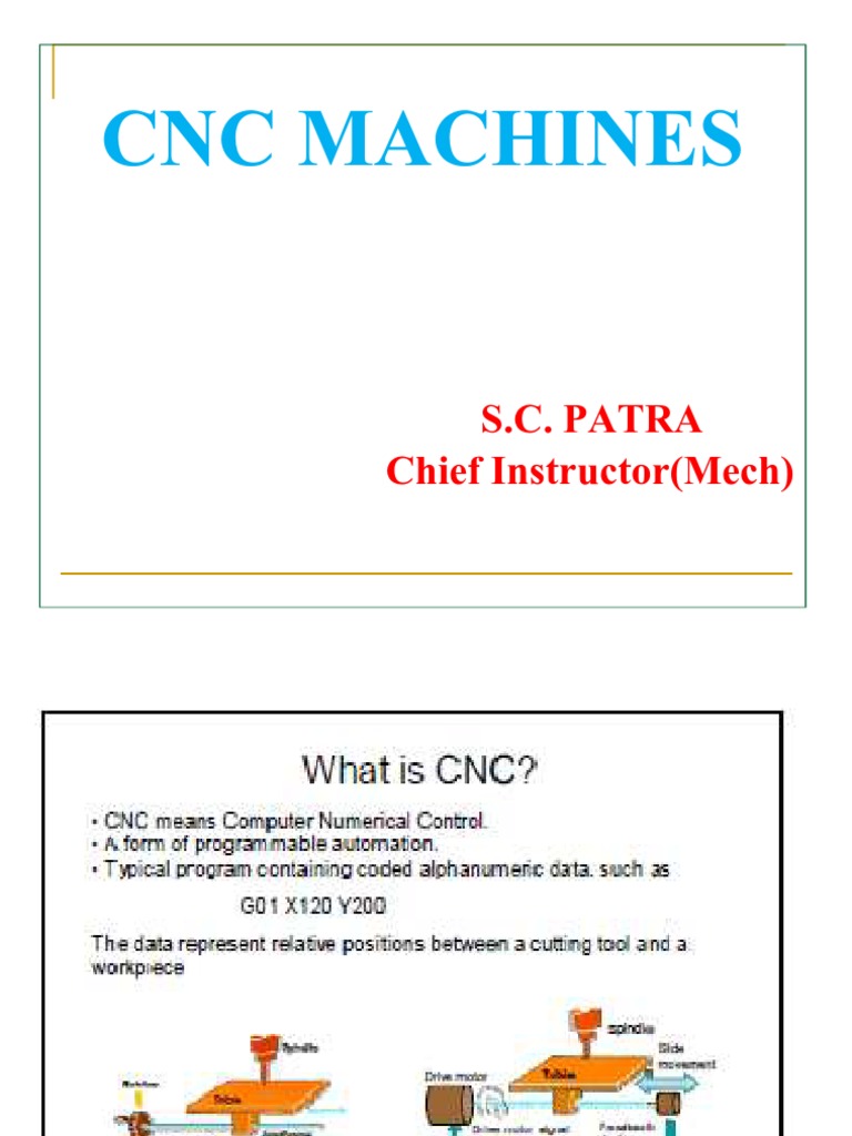CNC Machines | PDF | Numerical Control | Servomechanism