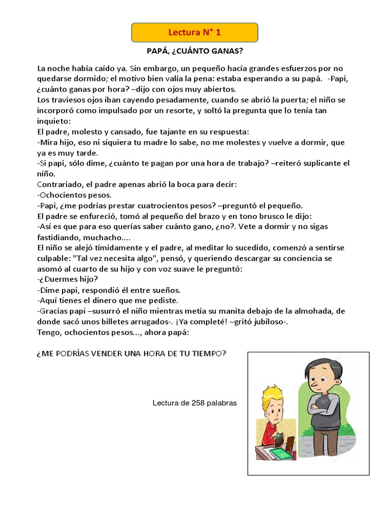 Lectura 6 Grado Pdf