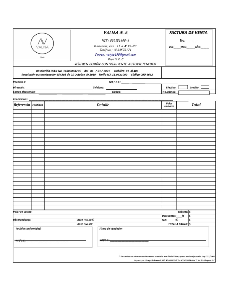 Formatos Documentos Contables Clav Ltda | PDF | Contabilidad | Bancario