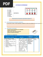 D4 A2 SESION Resolvemos Problemas Usando El Doble y El Triple | PDF | Evaluación | Cognición