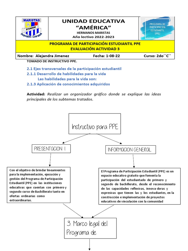 Actividad Ppe | PDF | Salón de clases