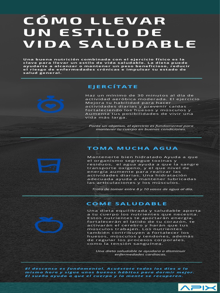 Cómo Llevar Un Estilo de Vida Saludable | PDF | Autosuperación