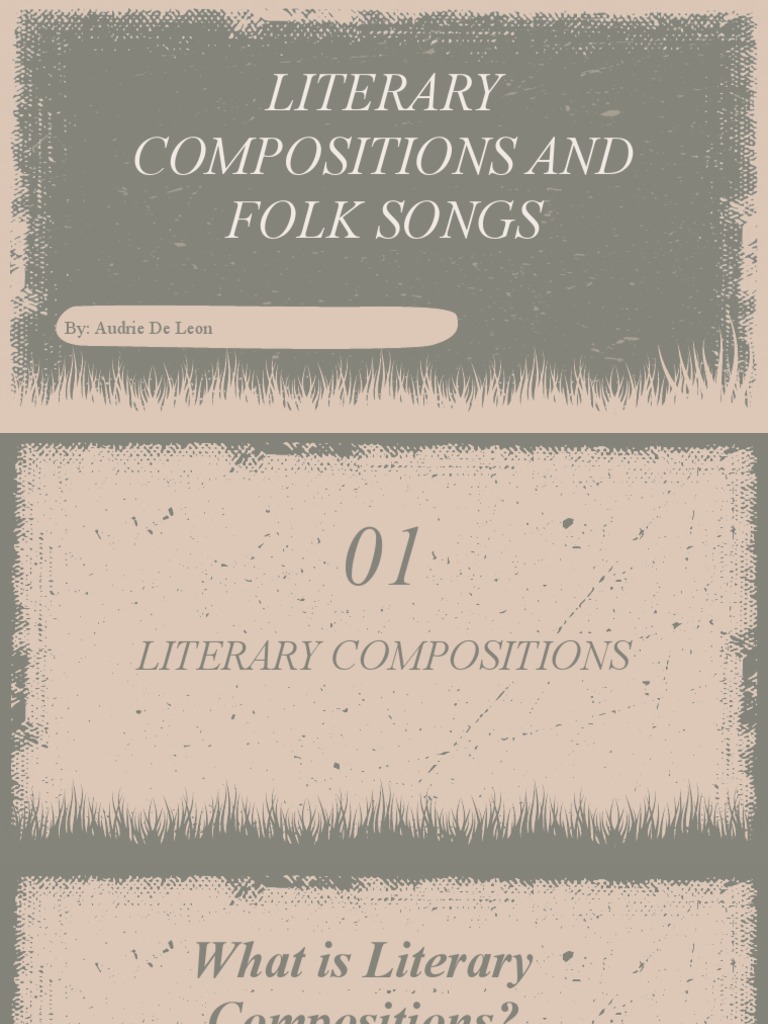 Literary Compositions and Folk Songs | PDF | Tagalog Language | Planets