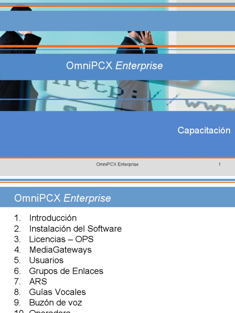 Curso OmniPCX Enterprise | PDF | Hardware de la computadora | Ciencias de la Computación