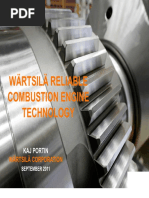 Wartsila Engine 18V50DF | PDF | Diesel Engine | Turbocharger