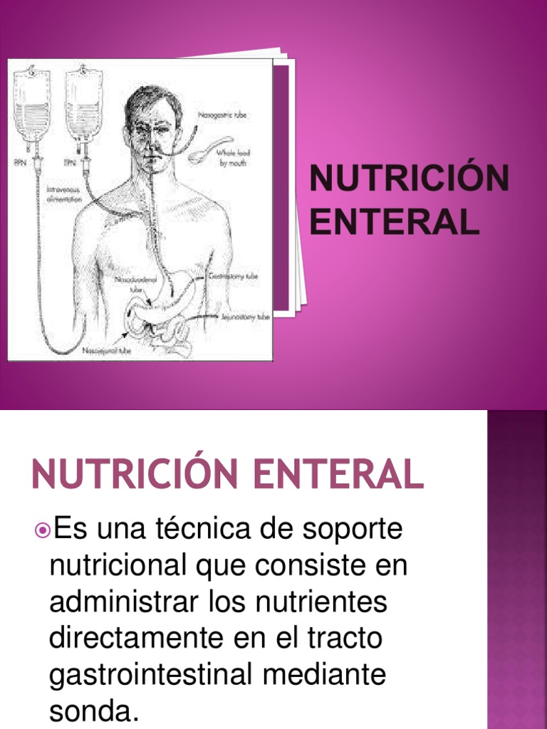 Nutrición Enteral | PDF | Diarrea | Nutrición Nutrición Enteral | PDF | Diarrea | Nutrición