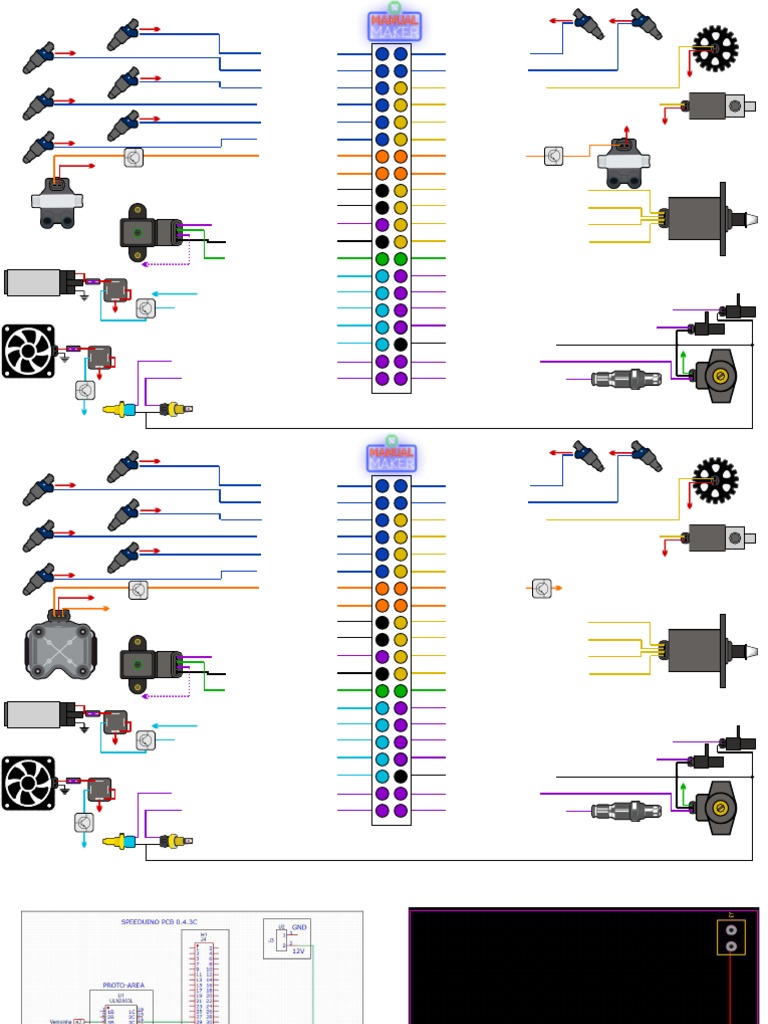 Diagrama Speeduino v1.3 | PDF | Engenharia Mecânica | Engenharia da ...