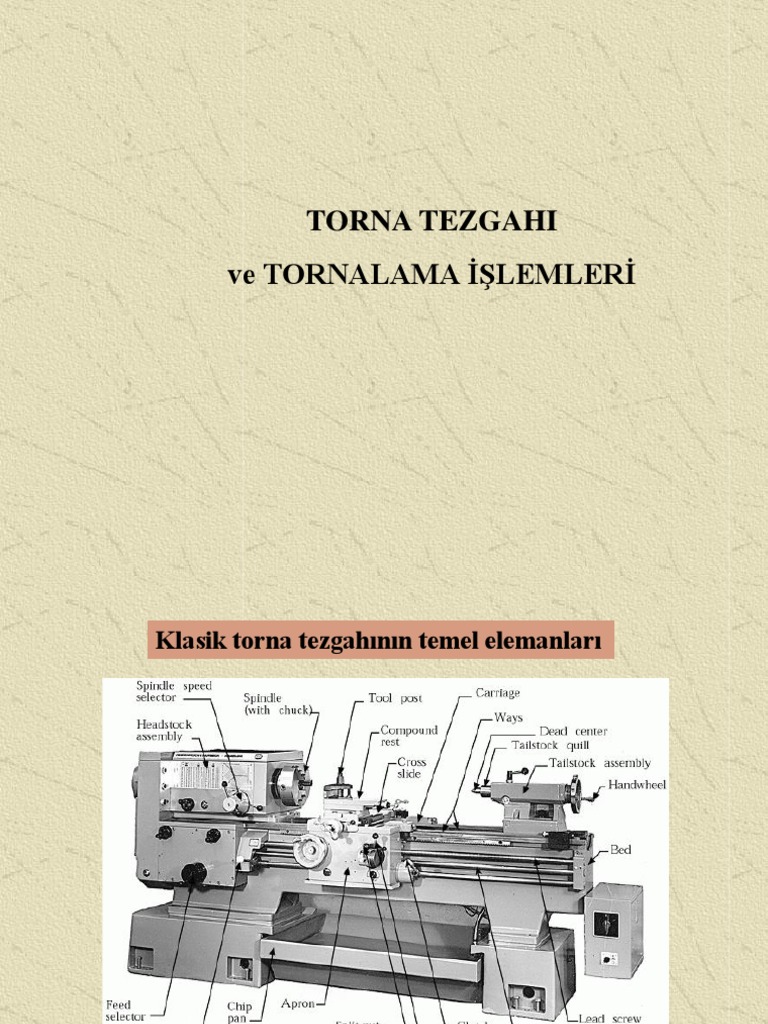 CNC Torna 1 Hafta | PDF