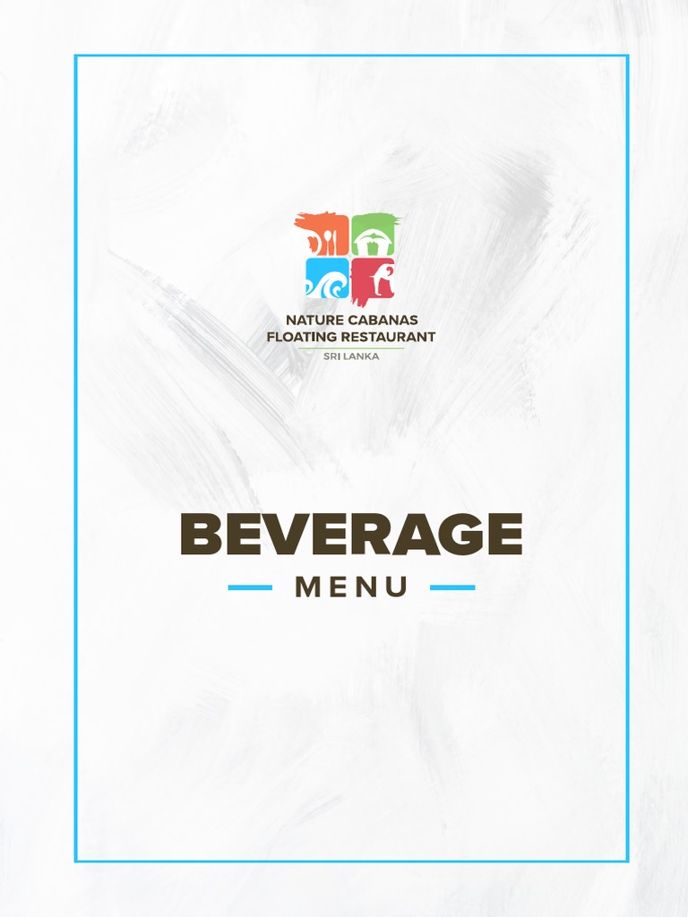Beverage Menu | PDF | Drink | Soft Drink
