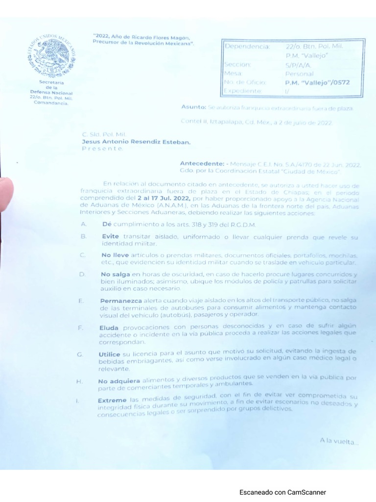 Jesus Antonio Resendiz Esteban | PDF