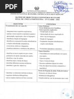 Exame de Matematica Ujc 2021 - 2022 - Ao | PDF