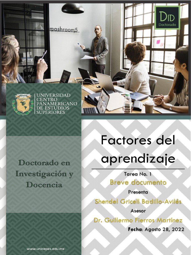 BreveDocumento Cognitivismo-Construtivismo - Shendel Badillo Avilés ...
