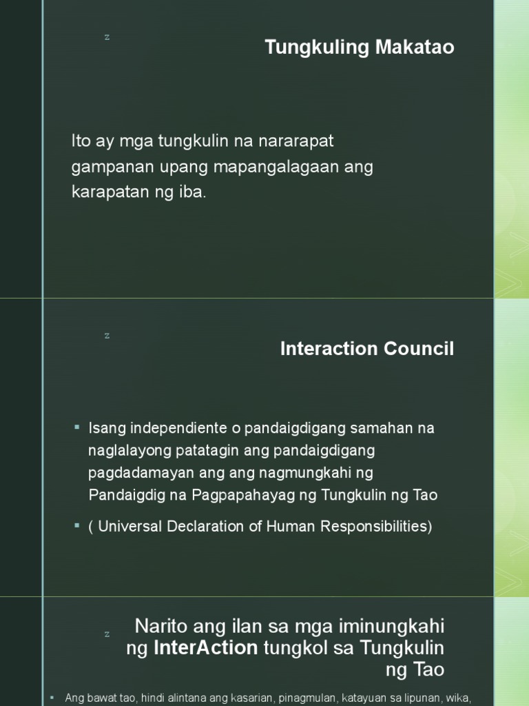 Tungkuling Makatao | PDF