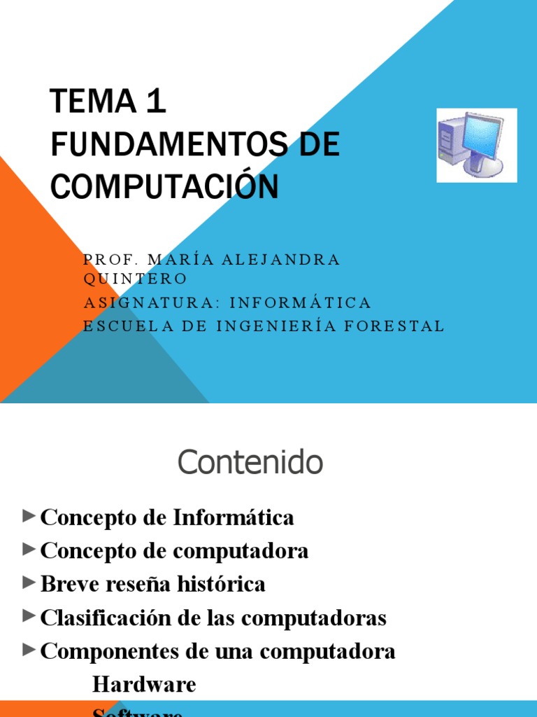 Tipos Computadoras | PDF | Hardware de la computadora | Periférico