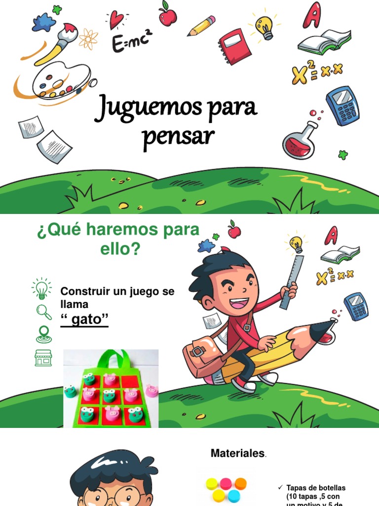 Cómo hacer el juego del gato imprimible | PDF