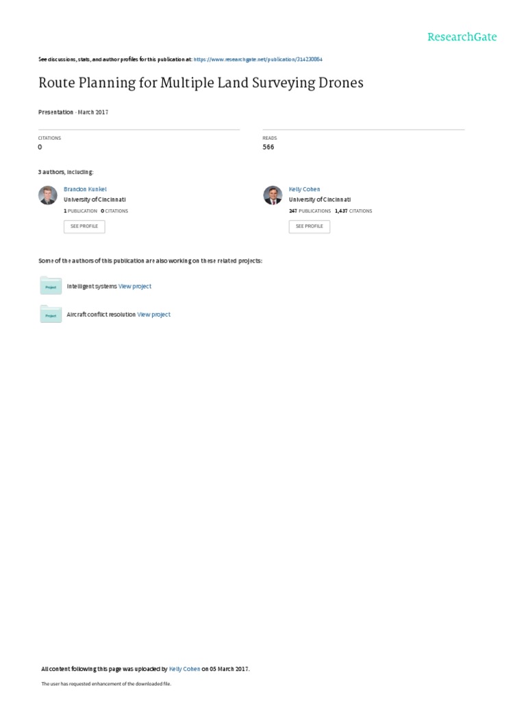 DCASS LandSurveyPathPlanning | PDF | Surveying | Cluster Analysis
