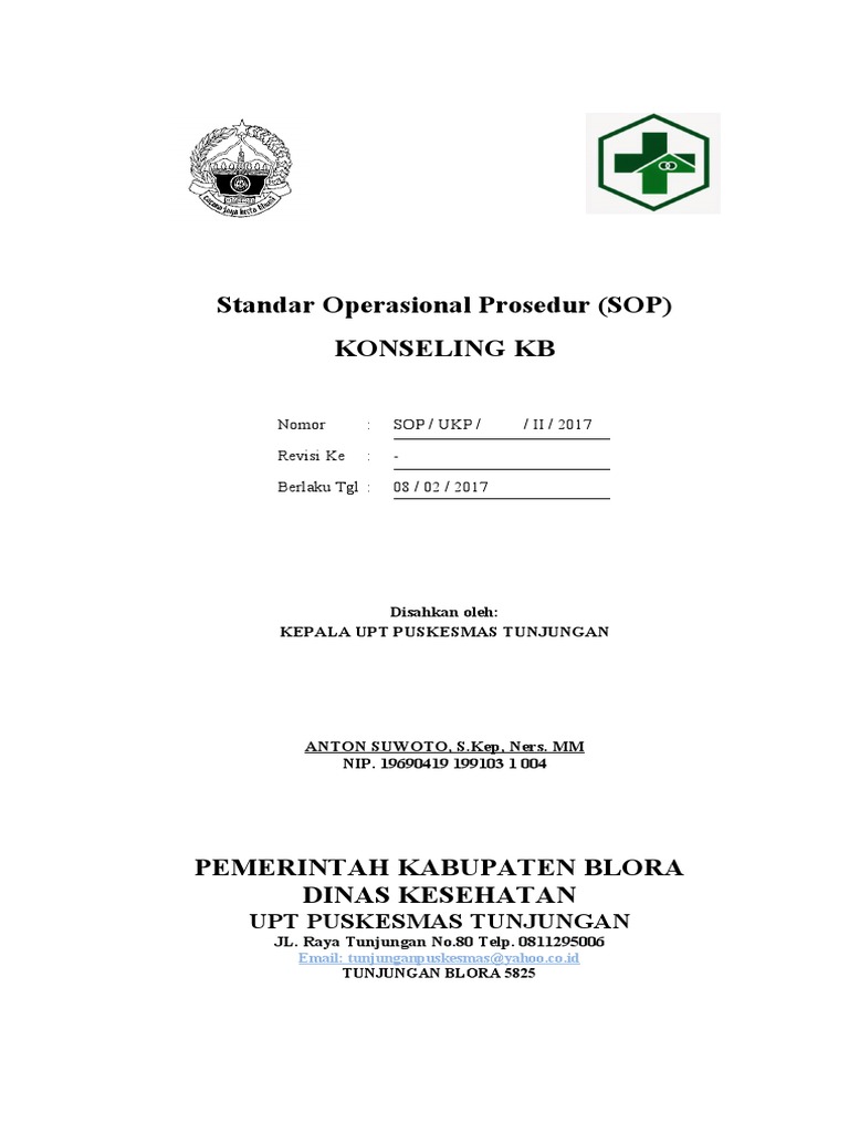 SOP Konseling KB | PDF