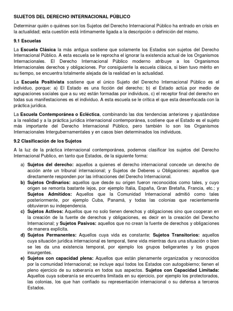 Segundo Parcial Derecho Internacional Publico | PDF | Derechos humanos | Naciones Unidas