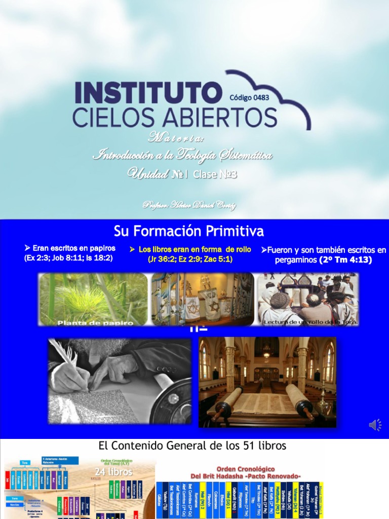 La estructura y composición del Tanaj y su traducción a la Septuaginta ...