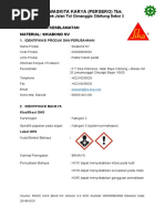 MSDS Cat Jotun Bahasa | PDF
