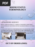 Room Status Report | PDF