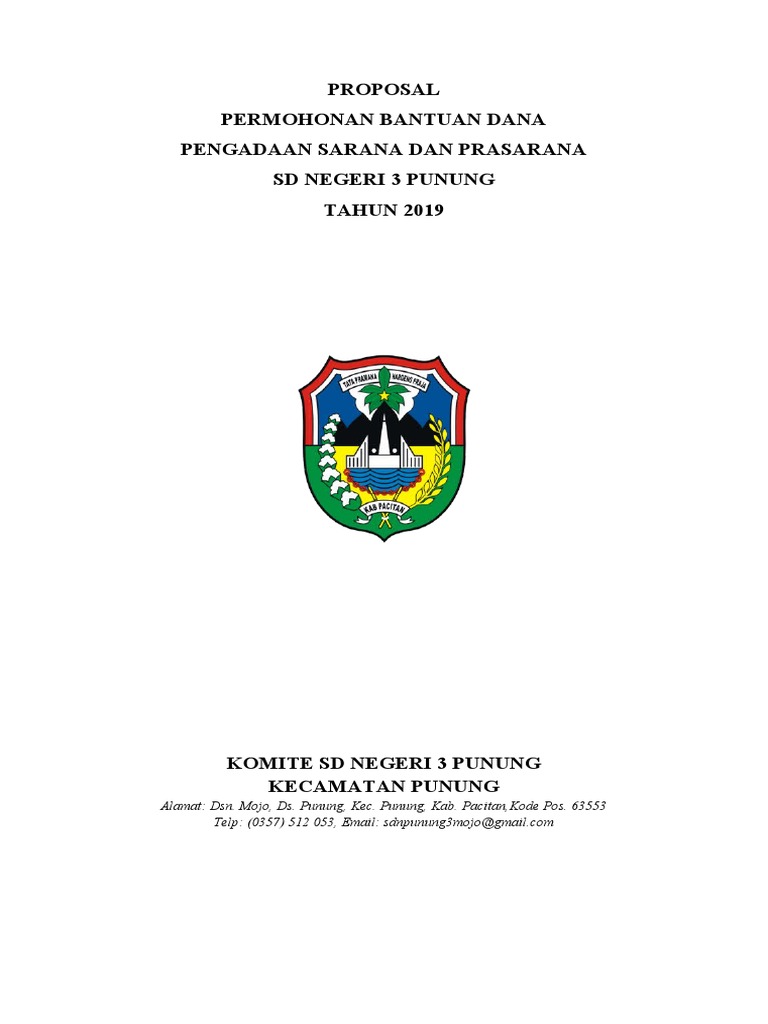 Proposal Permohonan Dana Bantuan Komite (Printer) 2019 | PDF