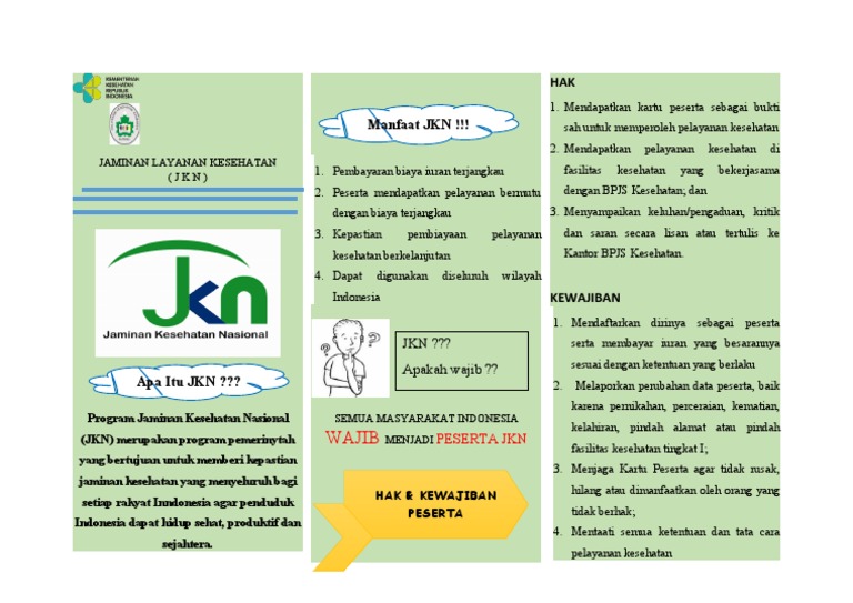 Leaflet JKN | PDF
