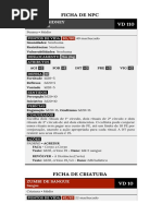 Ficha - Black - Ordem - Paranormal - Carina Leone Calamidade | PDF | Militar