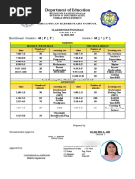 Class Program 2023-2024 | PDF | Teachers