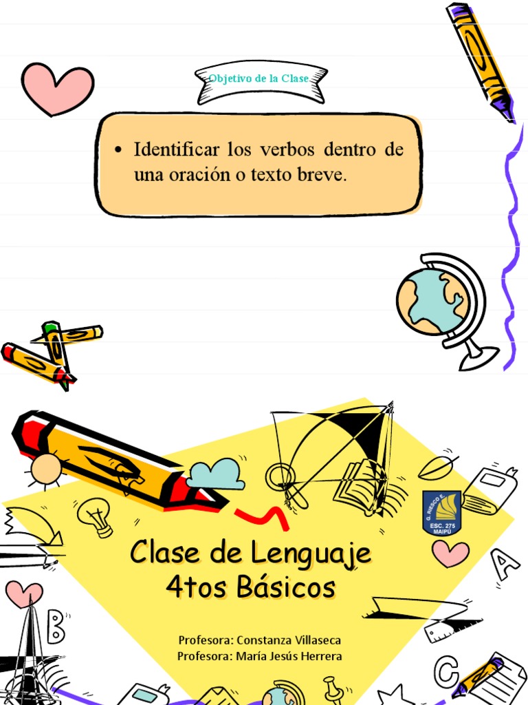 Identificación y Conjugación de Verbos | PDF | Verbo | Conjugación ...