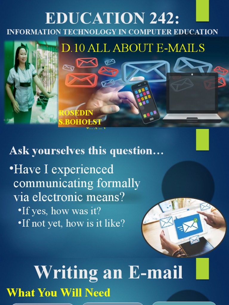 Education 242 E-Mails | PDF | Typefaces | Domain Name