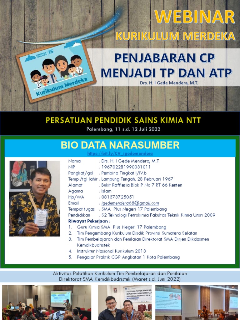 Penjabaran CP Menjadi TP Dan ATP | PDF