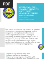 Tagalog School Rules and Regulation | PDF