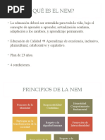 Lineas de Acción de La NEM: 1. Revalorización Del Magisterio 3 ...