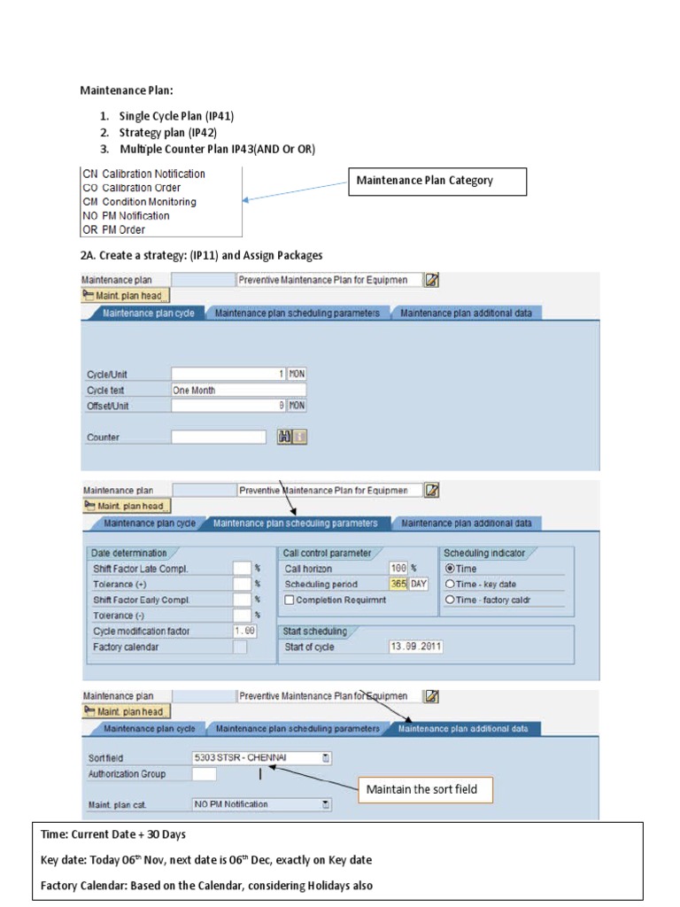 Maintenance Plan | PDF
