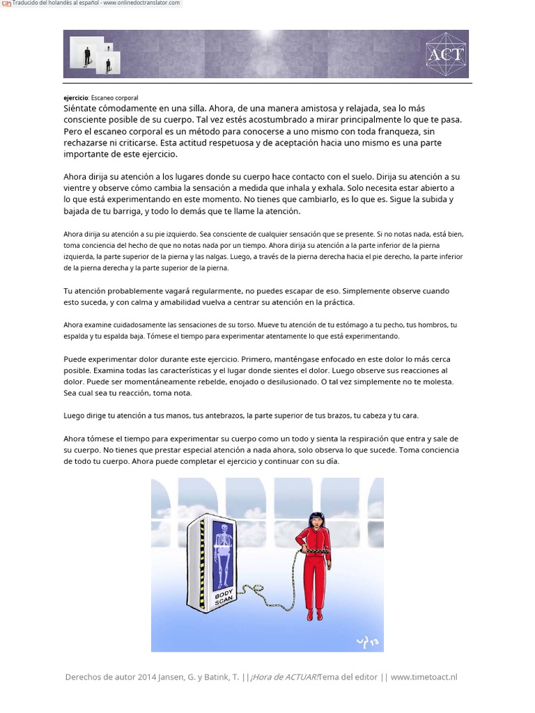 Escaneo Corporal | PDF