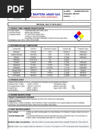 P10 Methane in Argon MSDS | PDF | Dangerous Goods | Toxicity