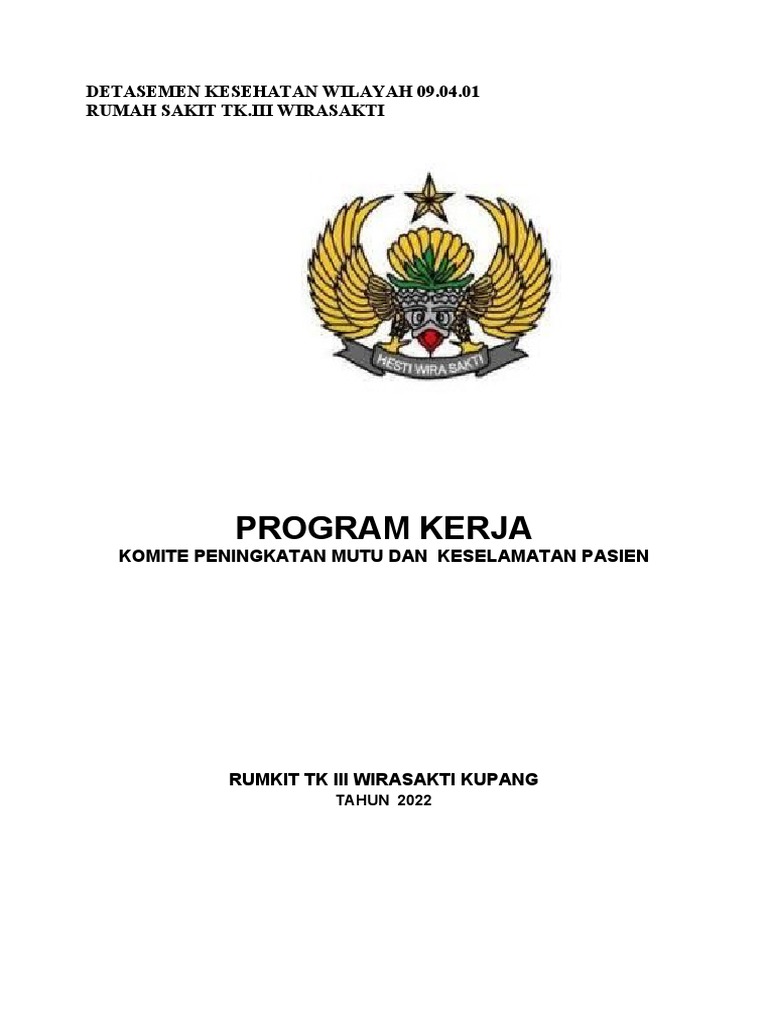 Program Kerja Baru PMKP 2022 | PDF
