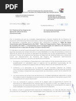 Oficio Circular CEM-IB-0088-2025 Periodos Vacacionales 2025 | PDF