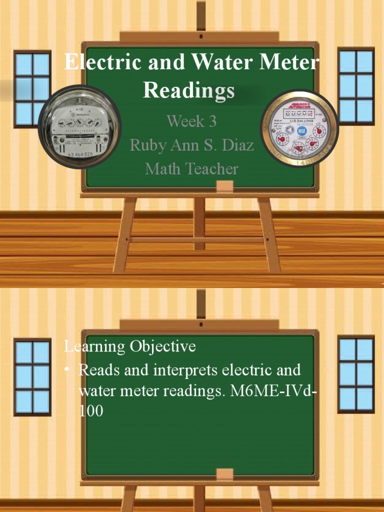 Electric and Water Meter Readings 6 | PDF | Power (Physics) | Electric ...