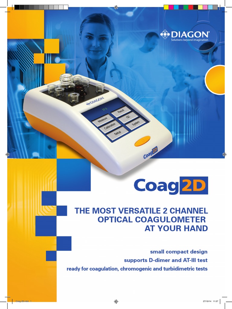 The Most Versatile 2 Channel Optical Coagulometer: Introducing the Coag ...