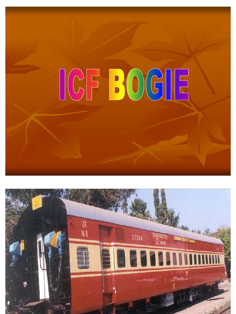 ICF Bogie | PDF | Transportation Engineering | Rolling Stock