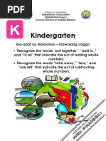 Quarter 1-Week 4 Kindergarten Worksheets | PDF
