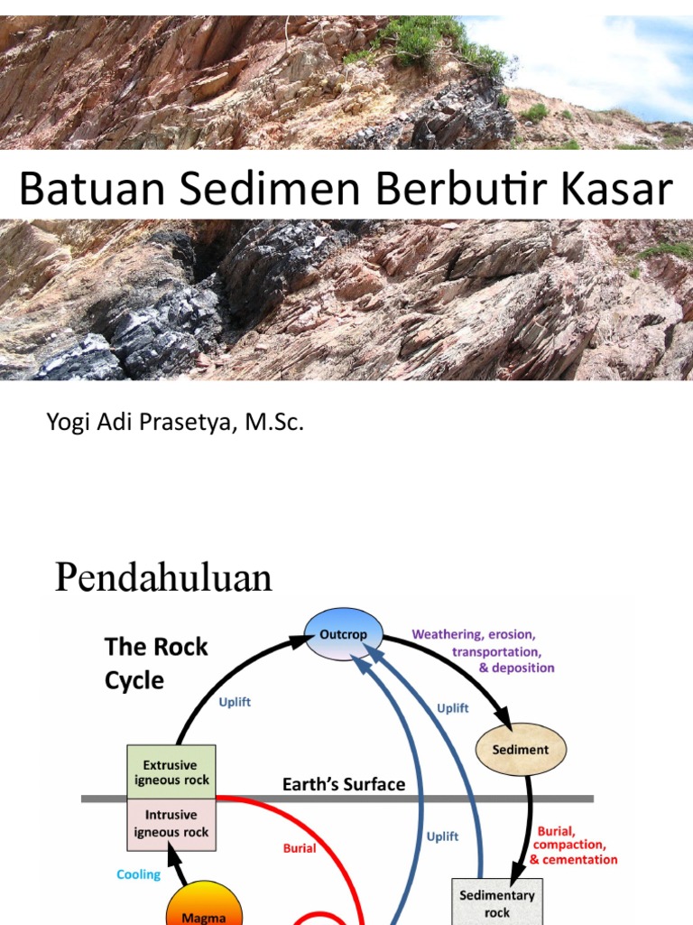 Batuan Sedimen Berbutir Kasar Dan Berbutir Halus | PDF | Clastic Rock ...